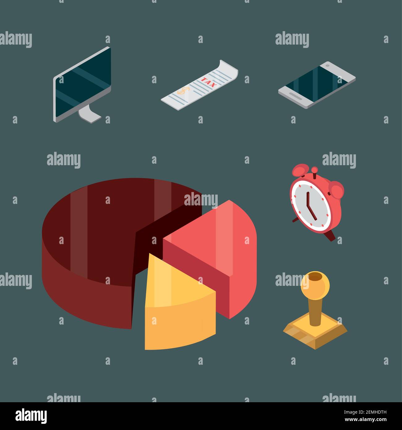 Digital taxes Stock Vector Images - Alamy