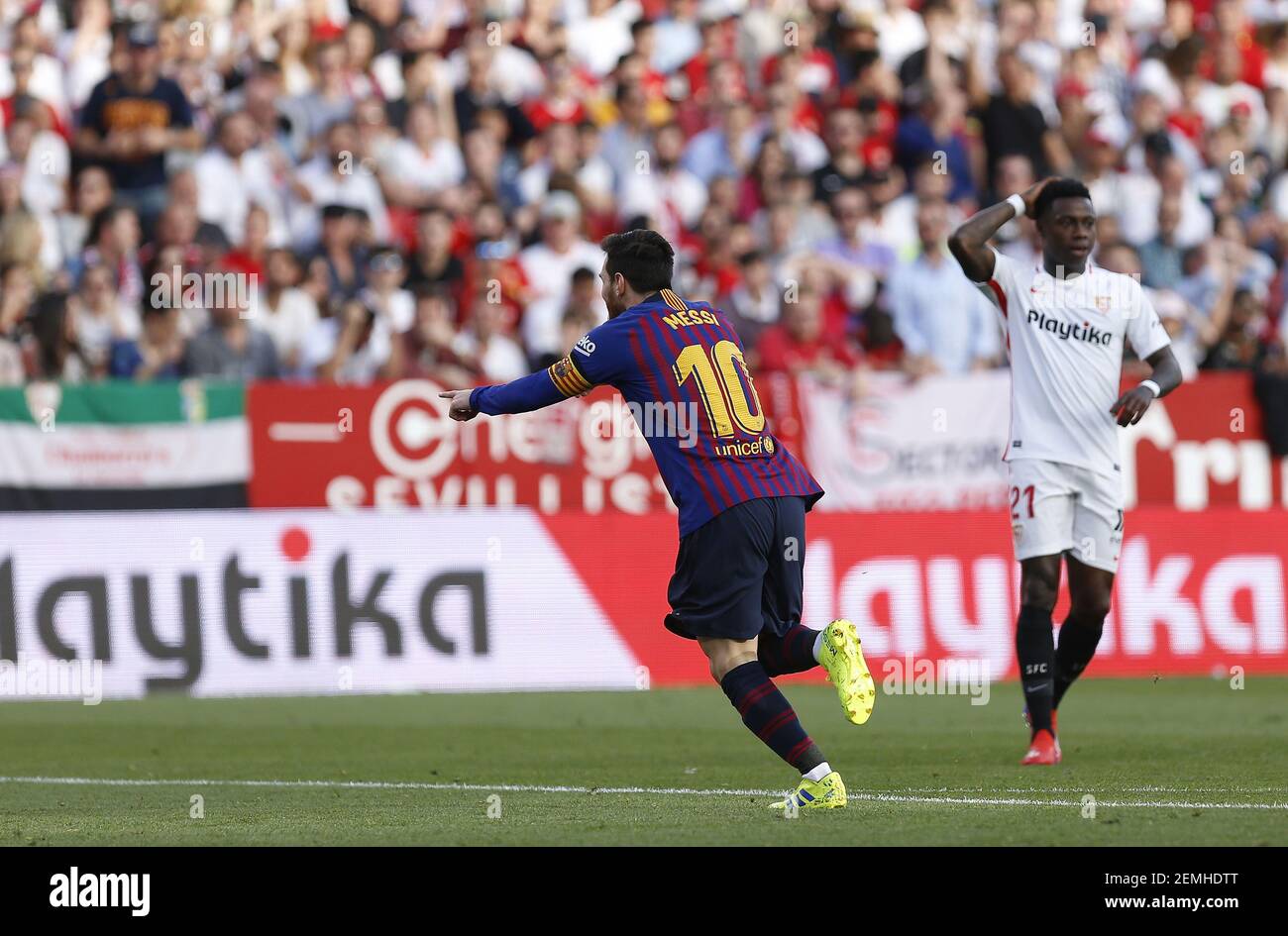 FC Barcelona's Lionel Messi during La Liga match Stock Photo - Alamy