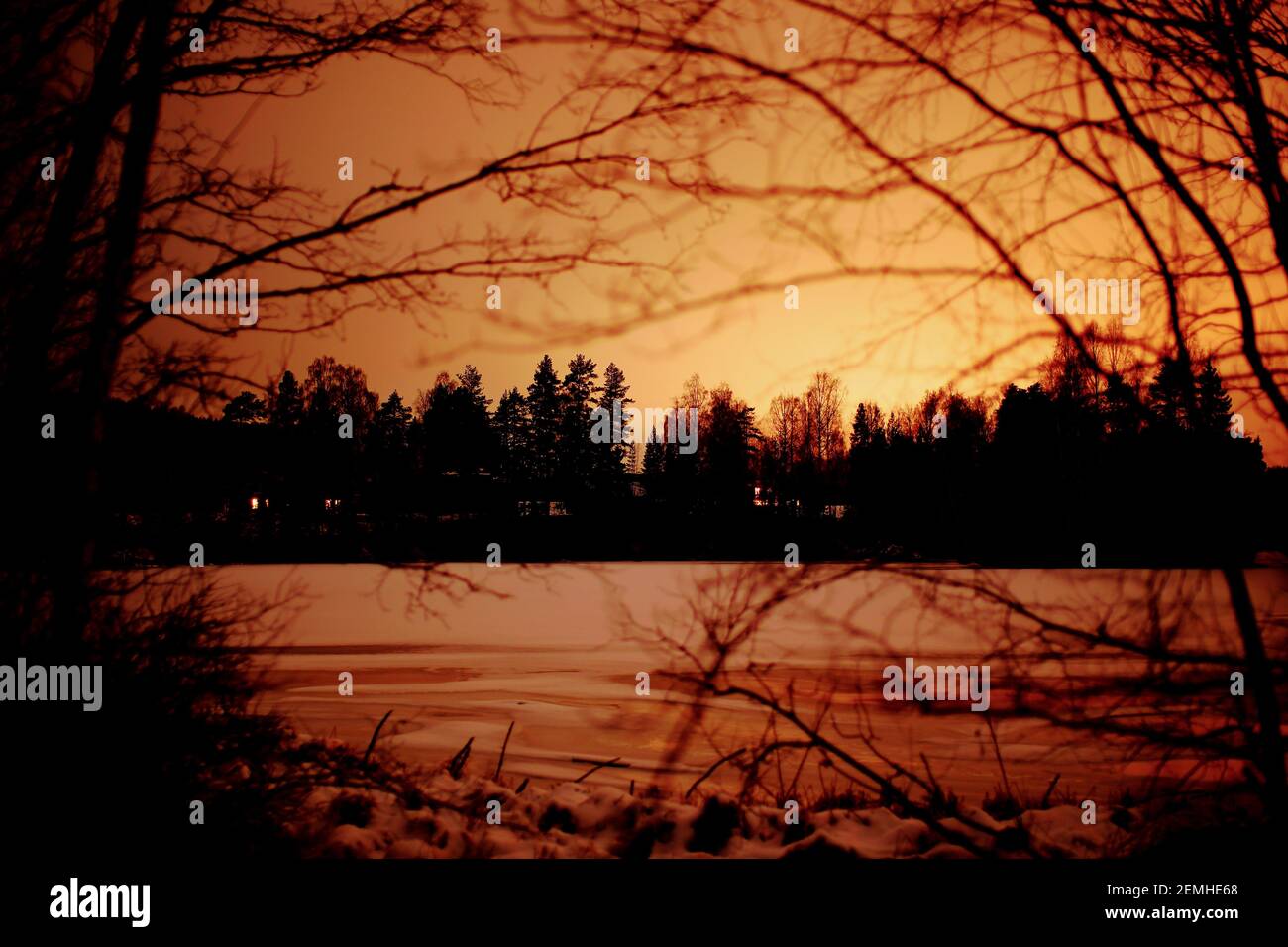 Skyglow hi-res stock photography and images - Alamy