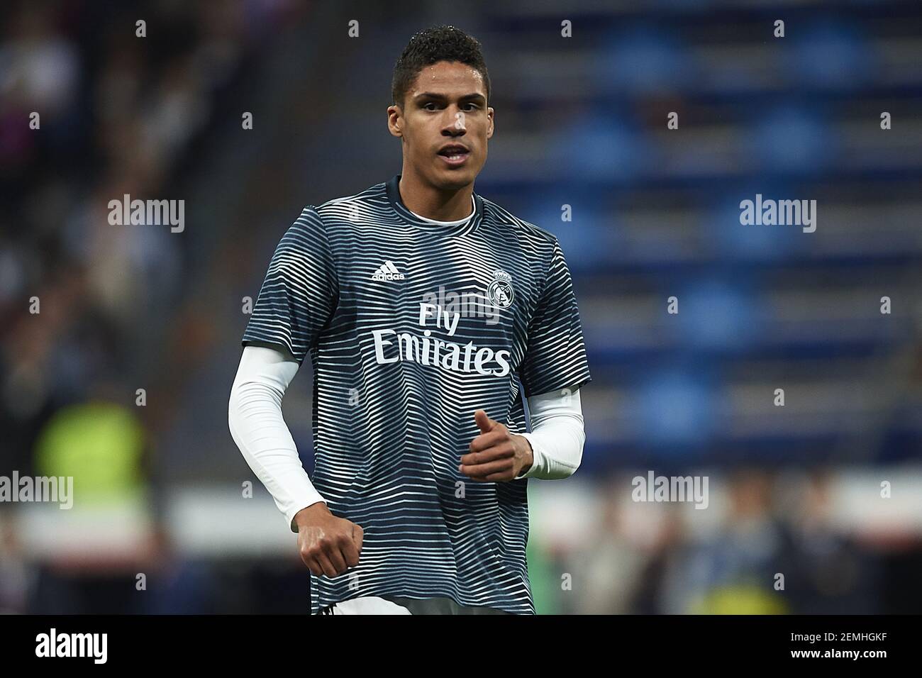 Raphael Varane of Real Madrid during the match between Real Madrid v FC ...