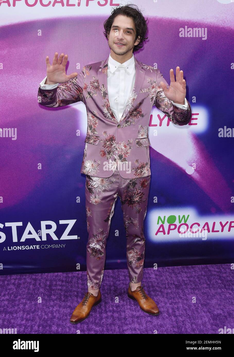 Tyler Posey arrives at the "Now Apocalypse" Los Angeles Premiere held ...