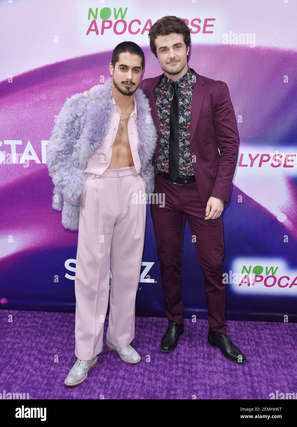 (L-R) Avan Jogia and Beau Mirchoff at the "Now Apocalypse" Los Angeles ...