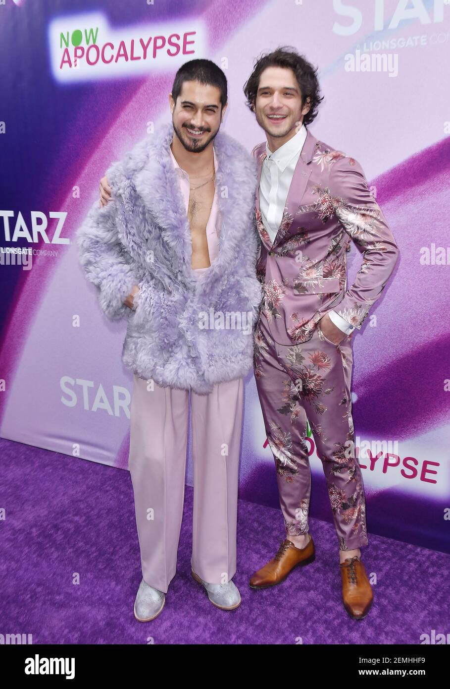 (L-R) Avan Jogia and Tyler Posey at the "Now Apocalypse" Los Angeles ...