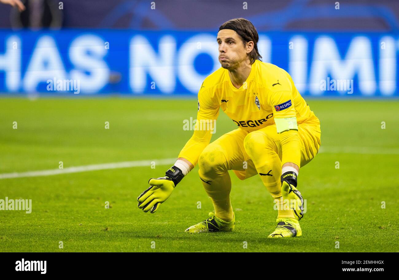 Torwart Yann Sommer (BMG) Borussia Mönchengladbach - Manchester City ...