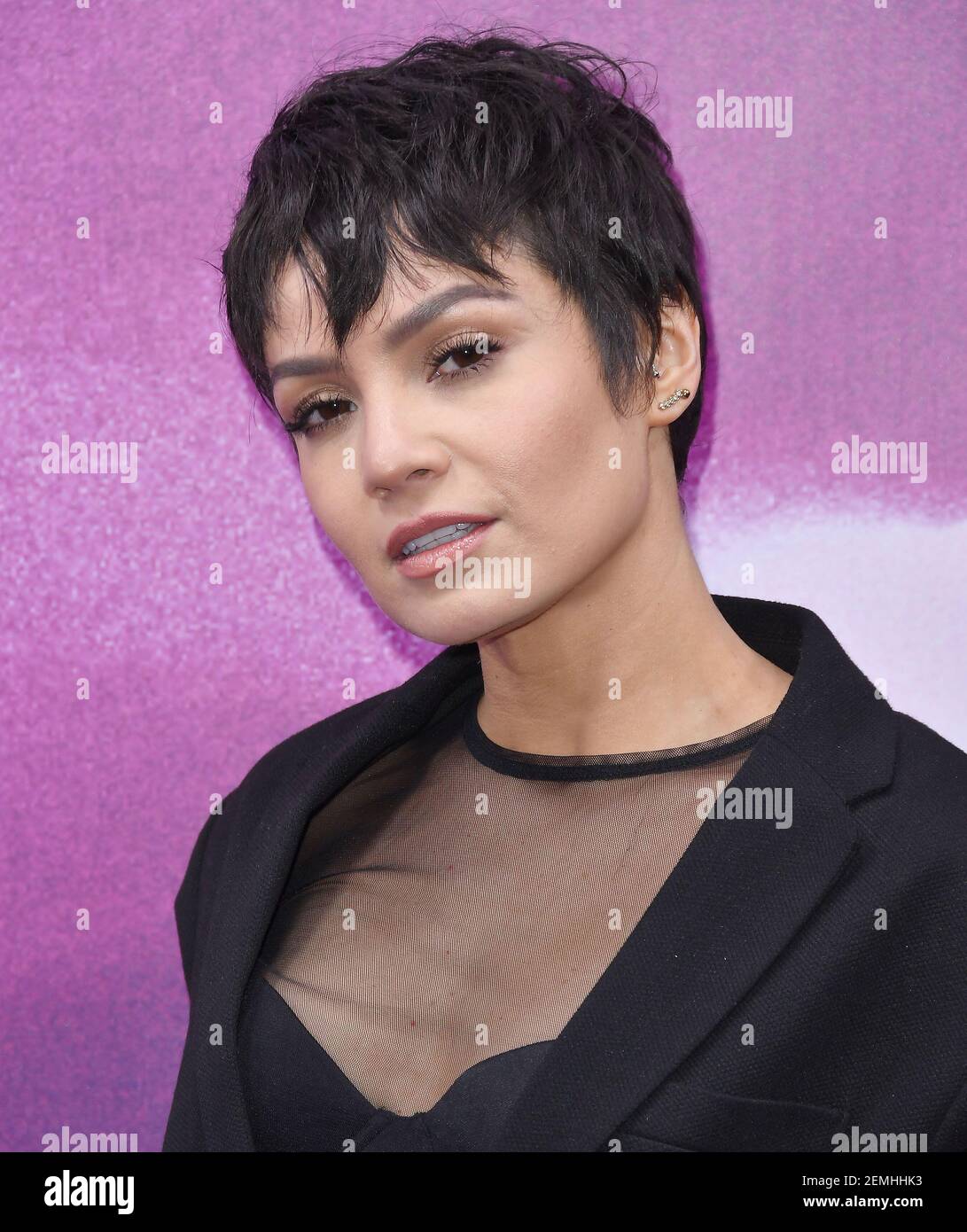 Maiah Ocando arrives at the "Now Apocalypse" Los Angeles Premiere held ...