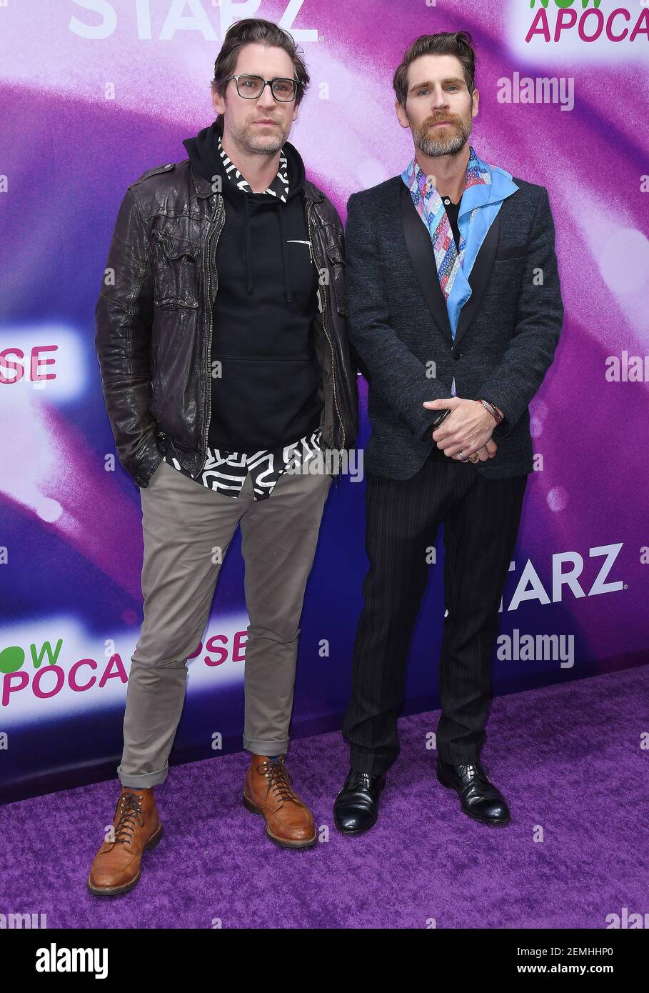 Taylor Gerard Hart and Evan Hart at the "Now Apocalypse" Los Angeles ...