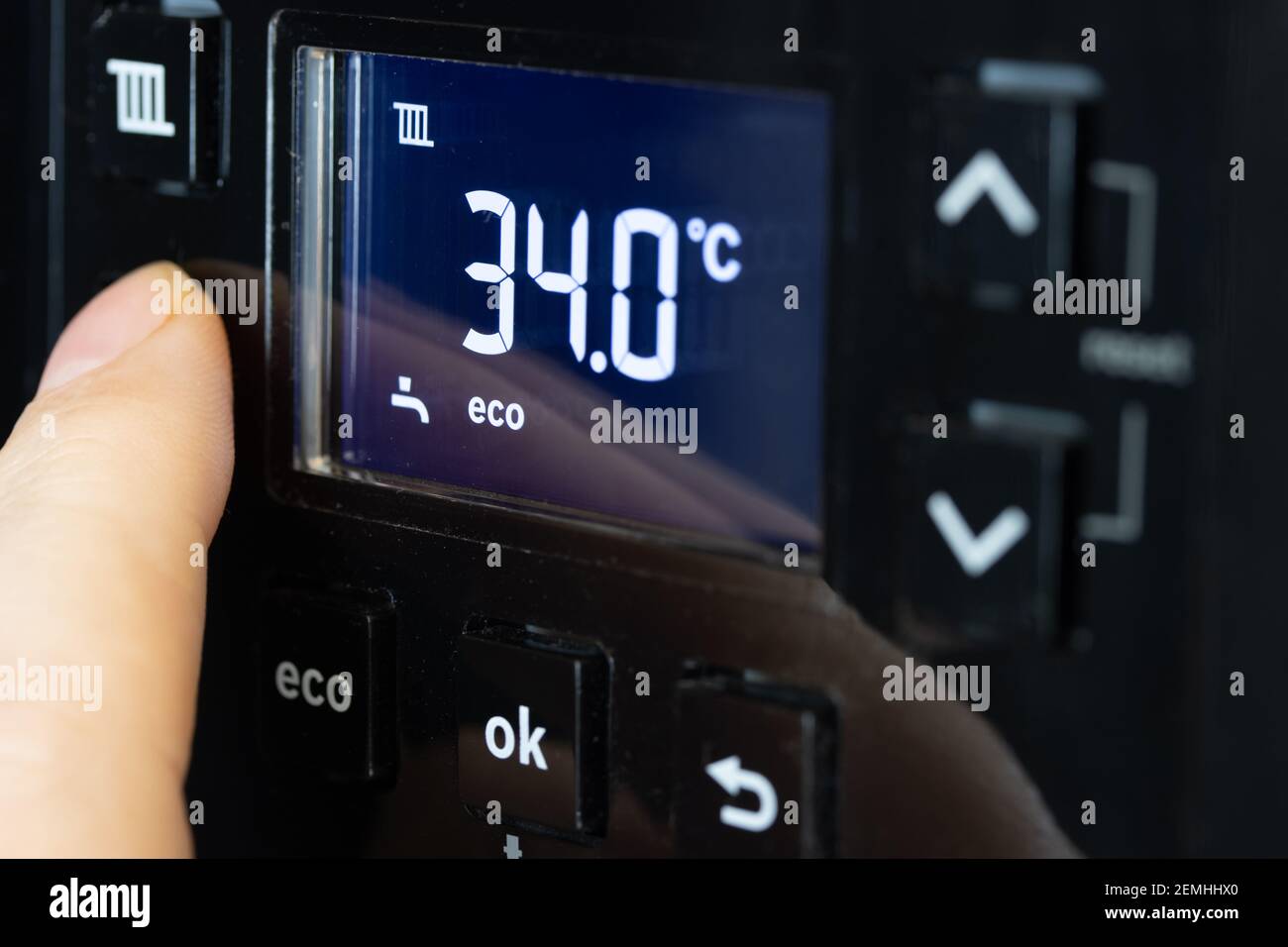 Heating control panel hi-res stock photography and images - Alamy
