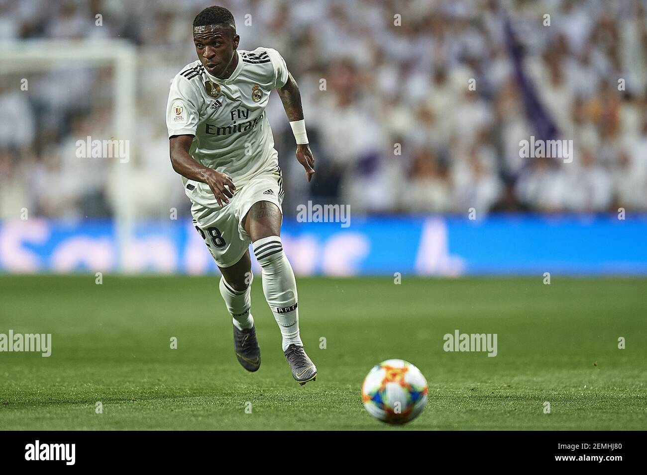 Vinicius Junior of Real Madrid during the match between Real Madrid v ...