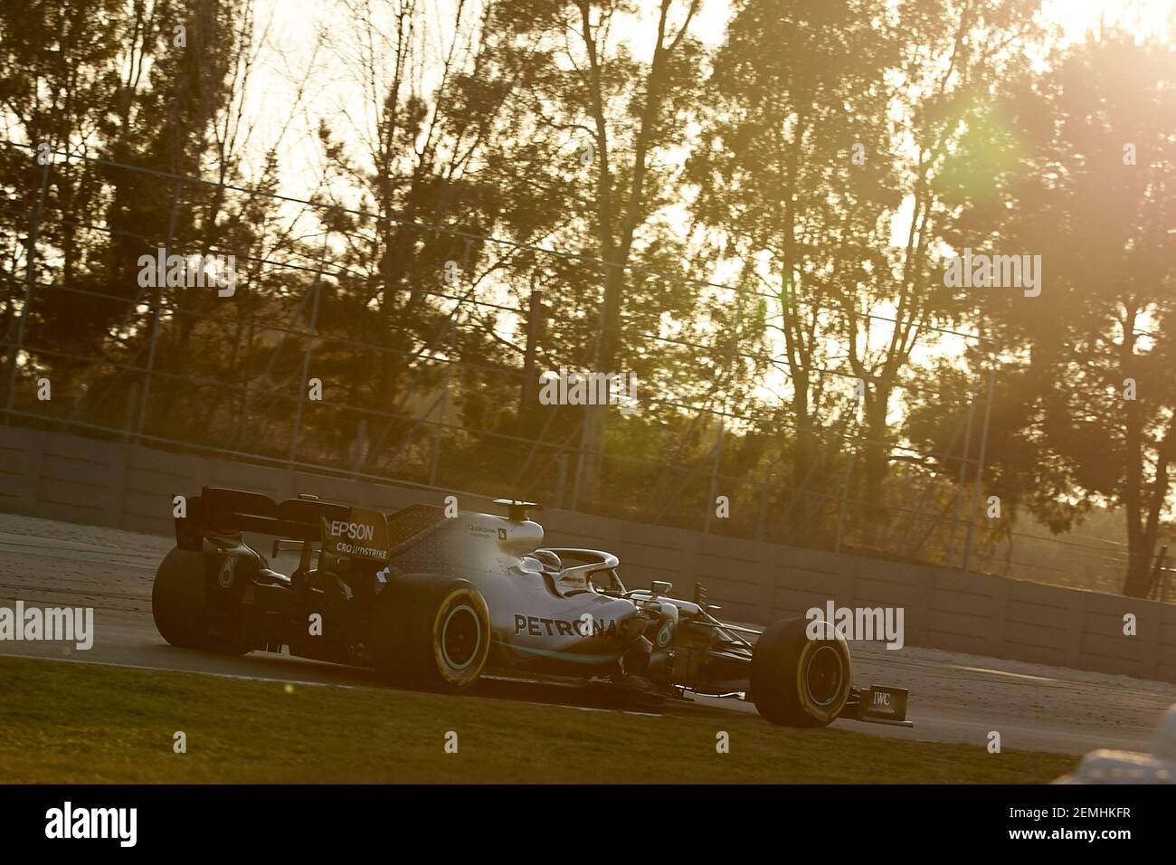 Lewis Hamilton (Mercedes AMG Petronas Motosport) W10 car, seen in ...