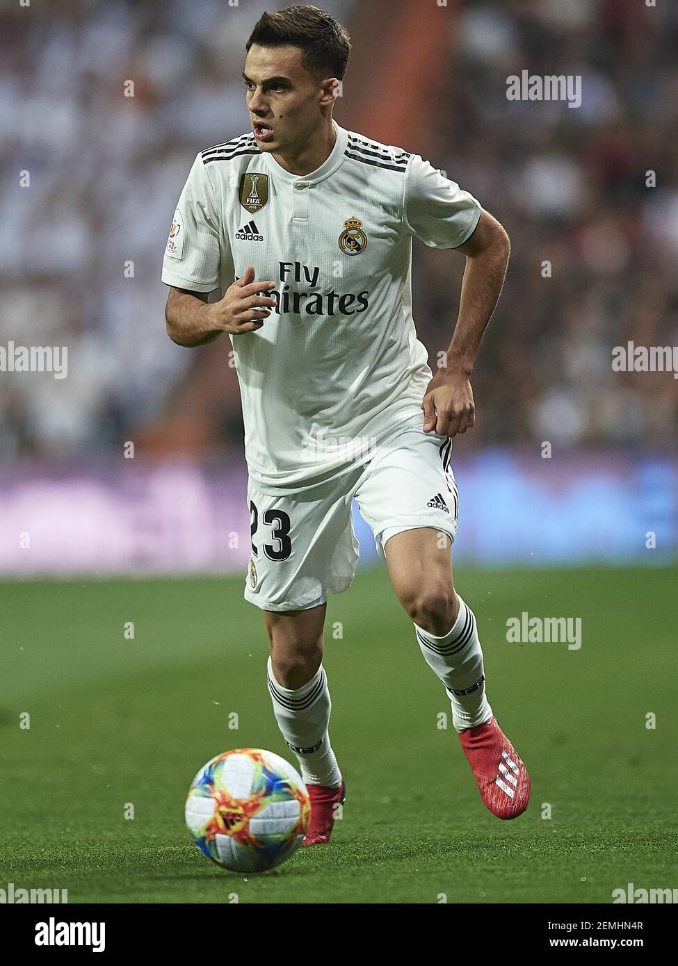 Sergio Reguilon of Real Madrid during the match between Real Madrid v ...