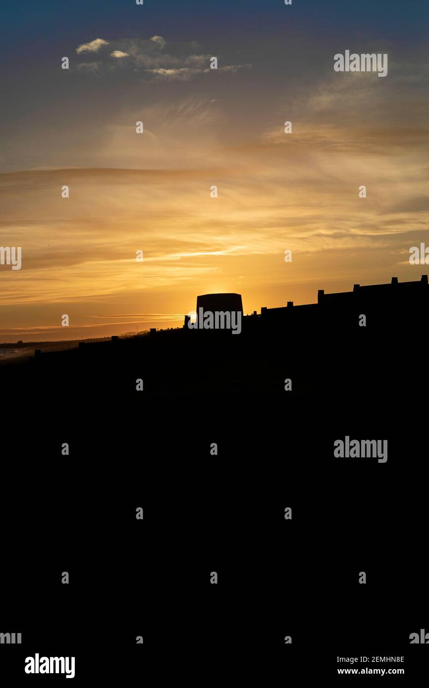 Martello tower on the beach hi-res stock photography and images - Alamy