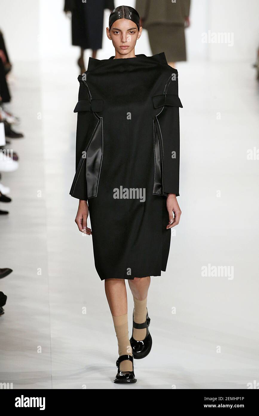 Model Cynthia Arrebola walks on the runway during the Maison Margiela ...