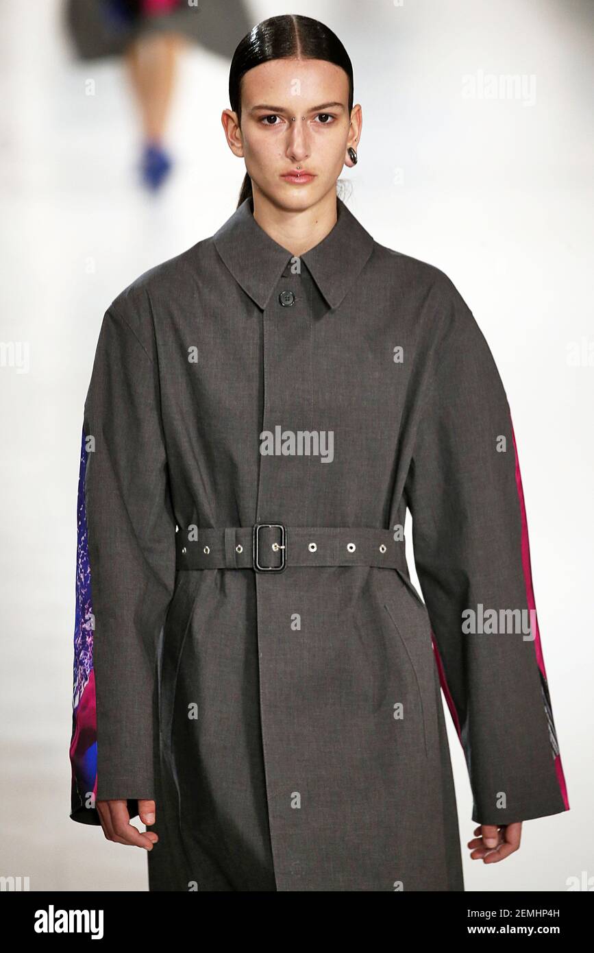 Model Chai Maximus walks on the runway during the Maison Margiela Ready ...