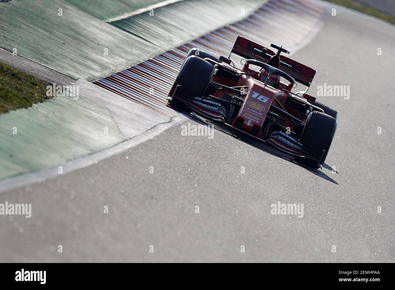 Charles Leclerc (Scuderia Ferrari Mission Winnow) SF90 car, seen in ...