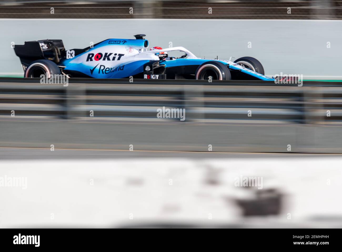 George Russell of Williams F1 Racing Team seen in action during the 3rd ...