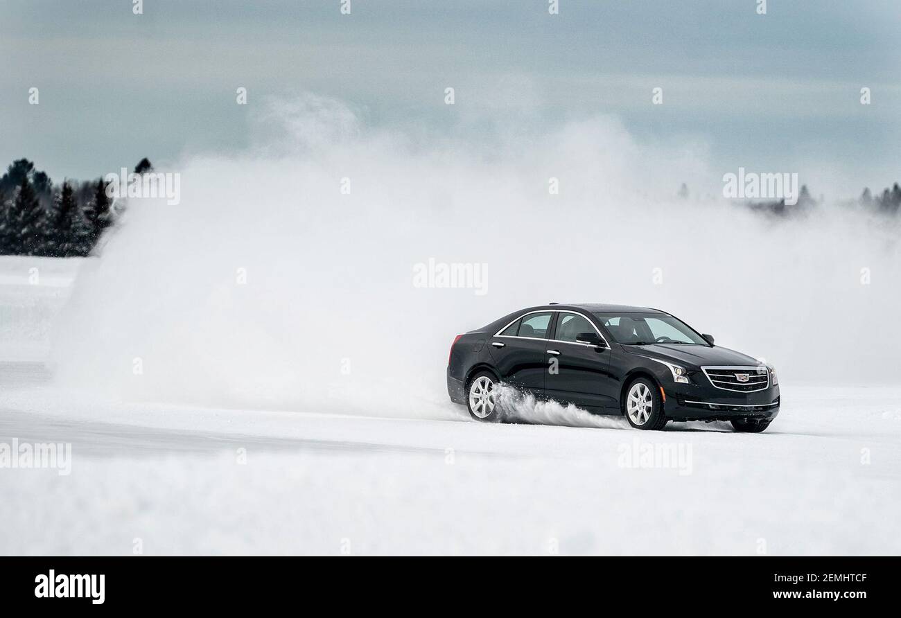 Bosch precision driving instructor Greg Vandersluis takes a vehicle ...