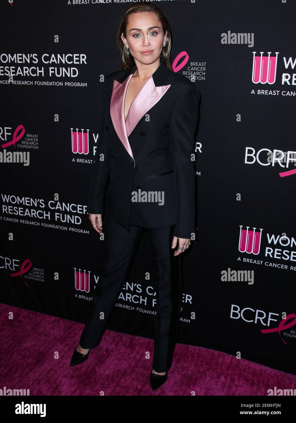 BEVERLY HILLS, LOS ANGELES, CA, USA - FEBRUARY 28: Singer Miley Cyrus ...