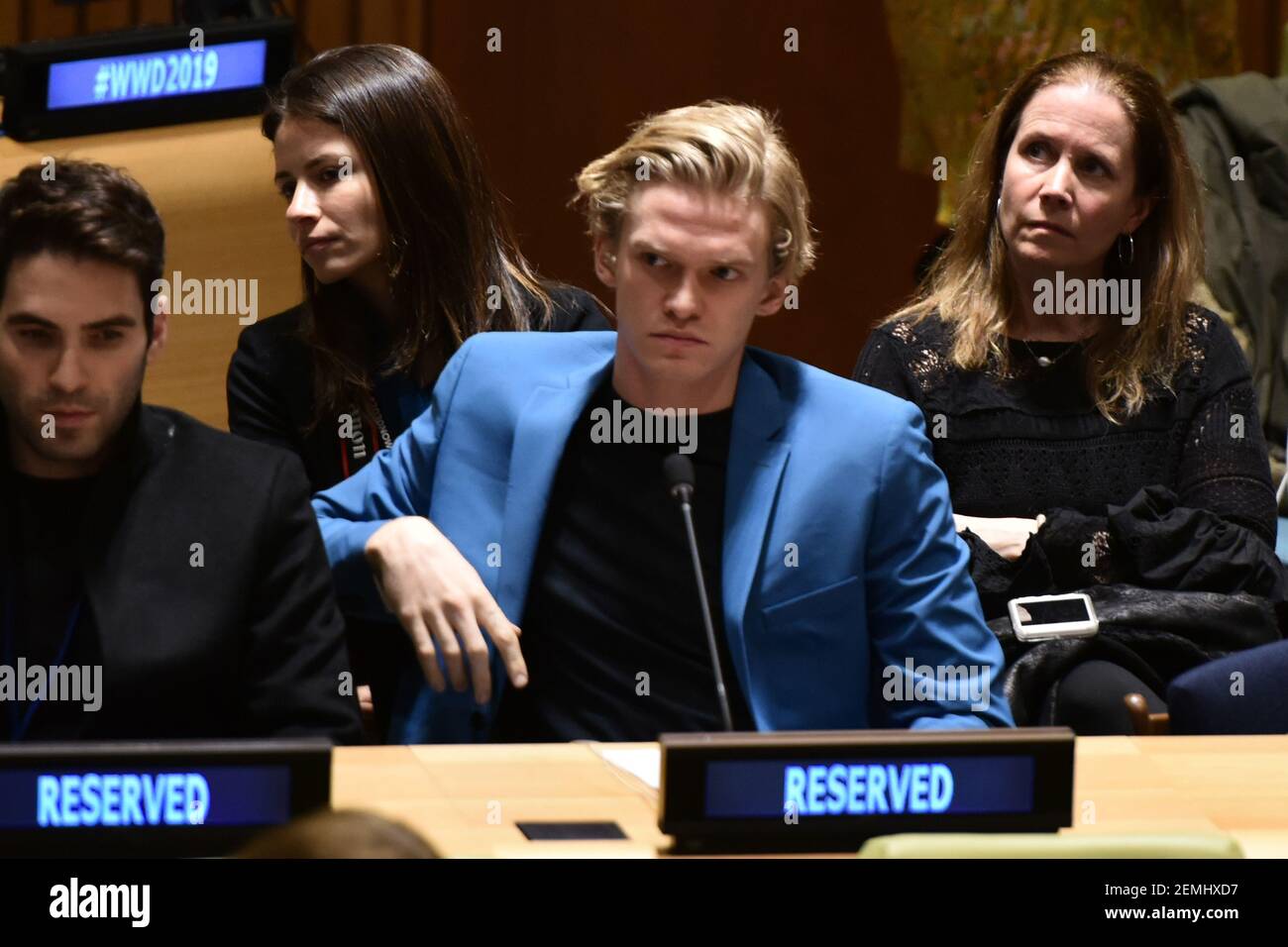 Australian singer Cody Simpson attends the "Global Celebration of World ...
