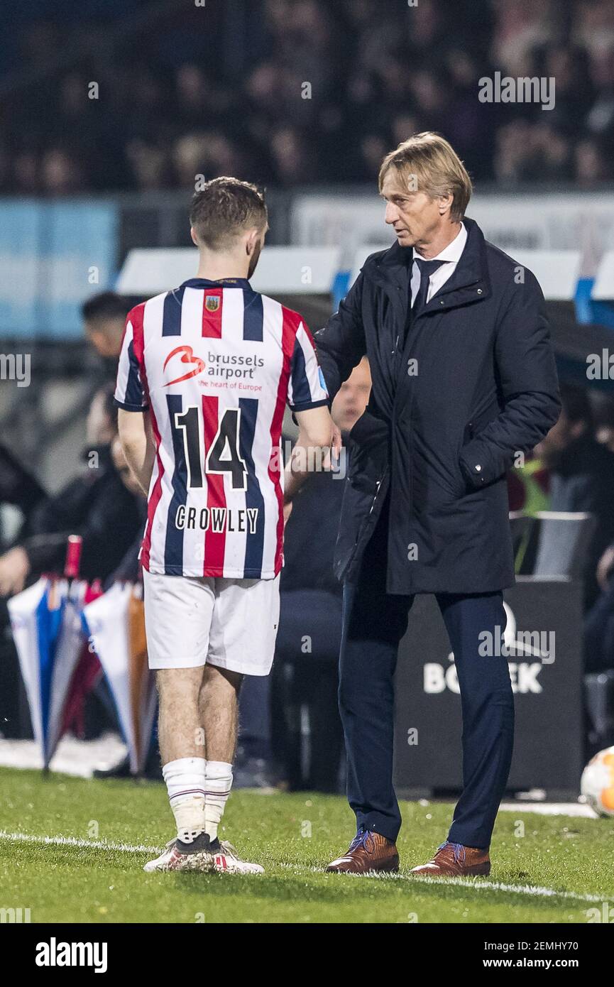TILBURG - 28-02-2019, Koning Willem II stadion Dutch football ...