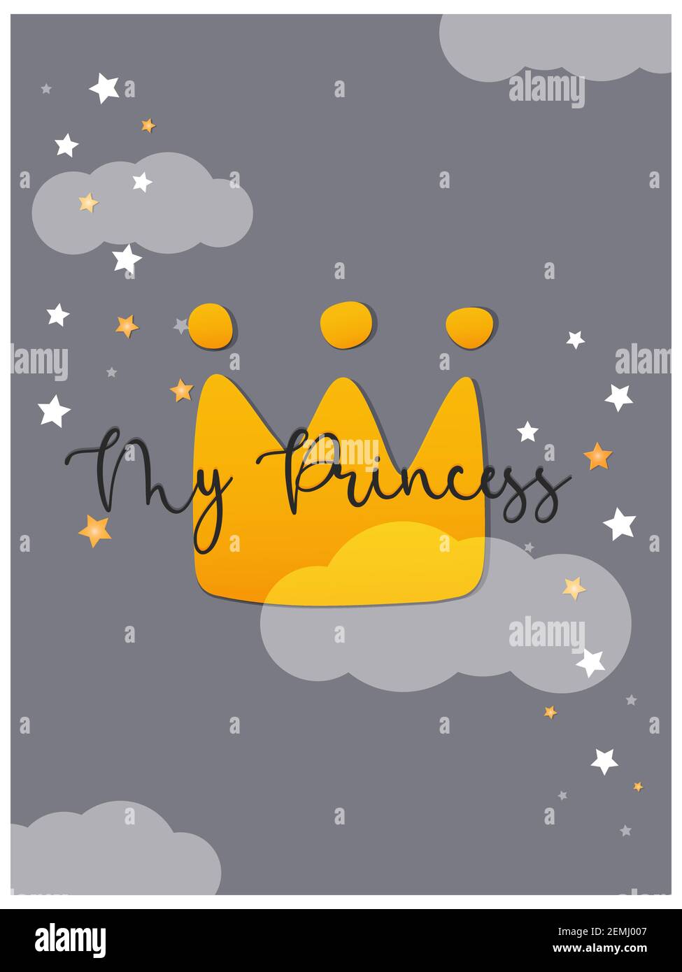Cute Crown Background