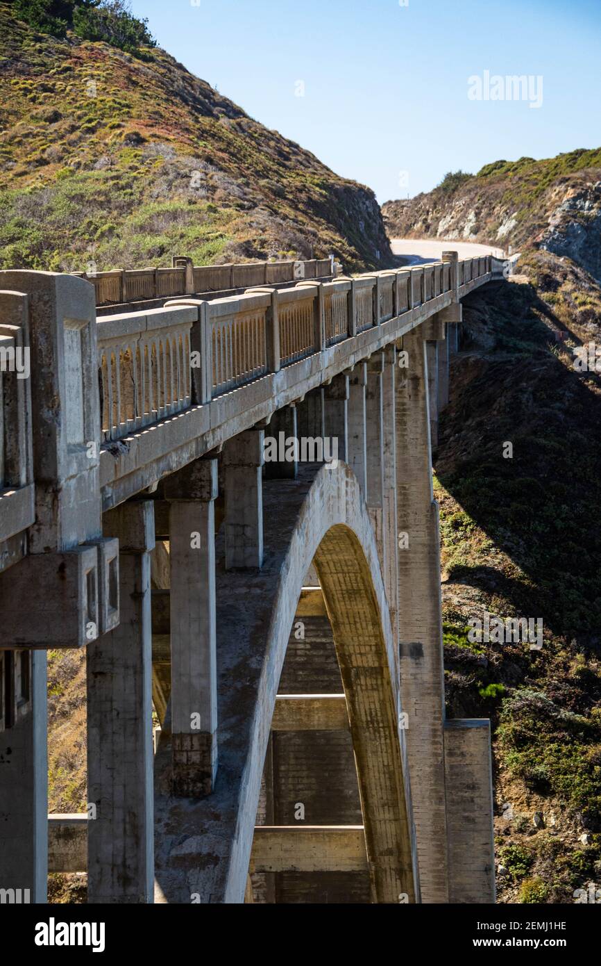 Rocky Creek Bridge, California Stock Photo - Alamy
