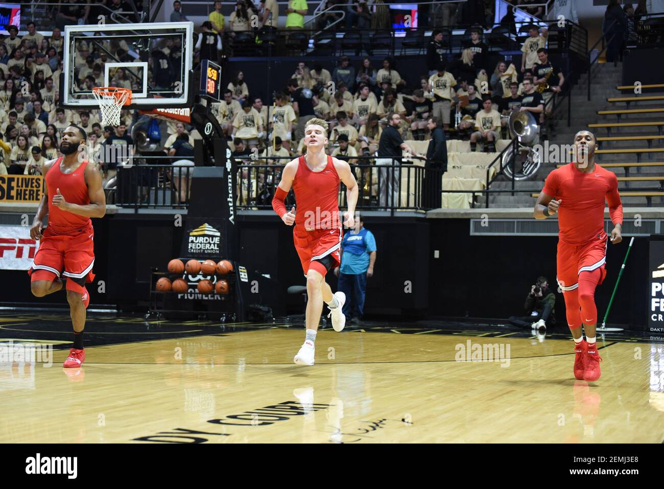 March 02, 2019: Ohio State Buckeyes Keyshawn Woods (left), Justin ...