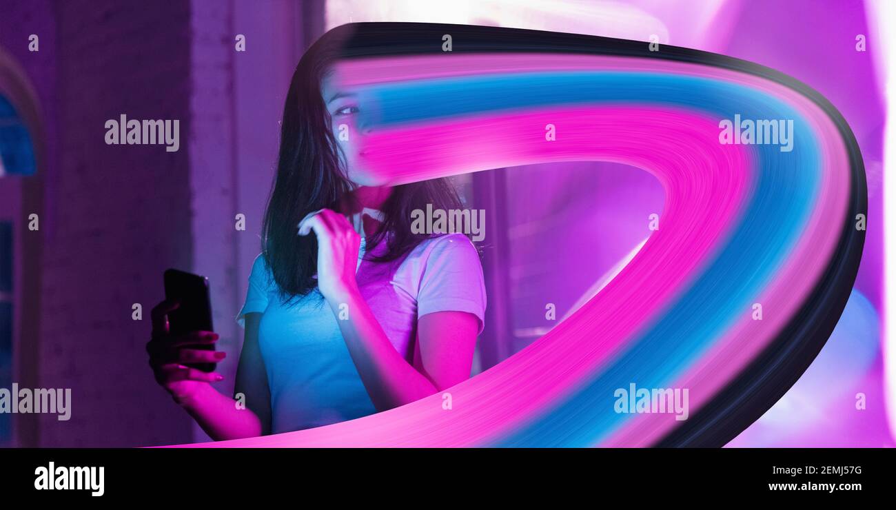 Technology addiction art hi-res stock photography and images - Alamy