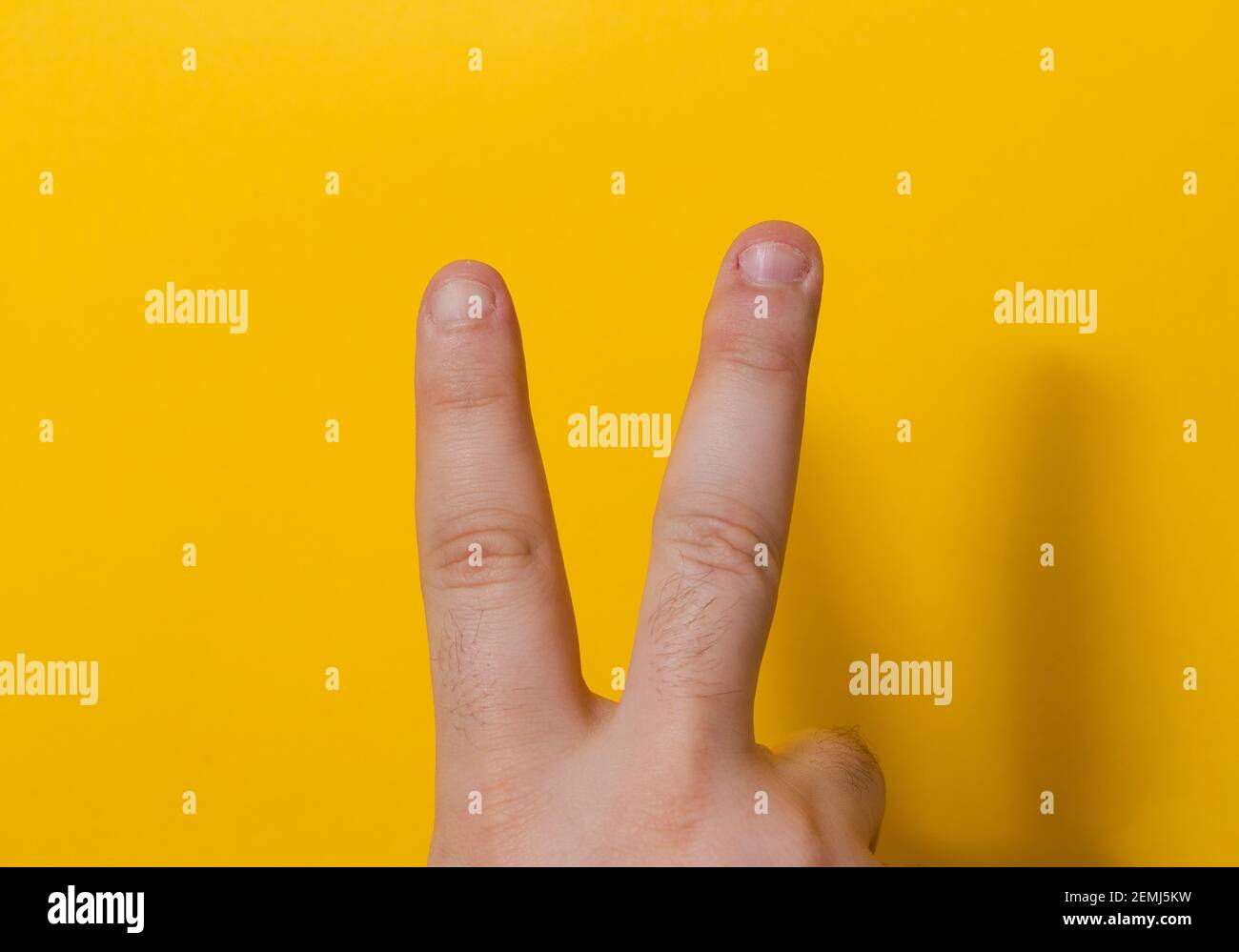 Bitten finger nails hi-res stock photography and images - Alamy