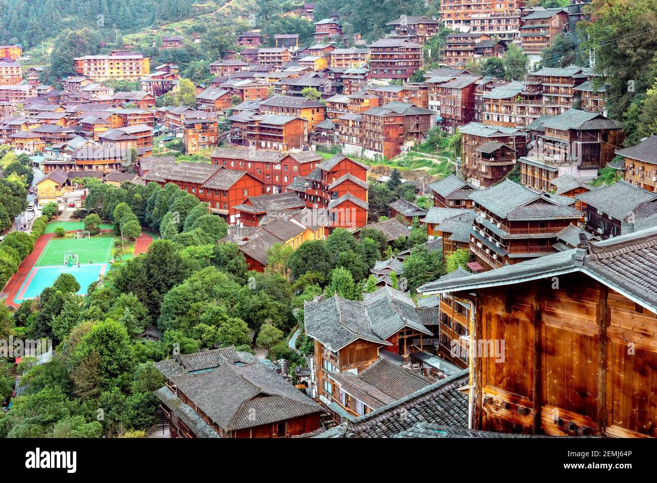Village stockade hi-res stock photography and images - Alamy
