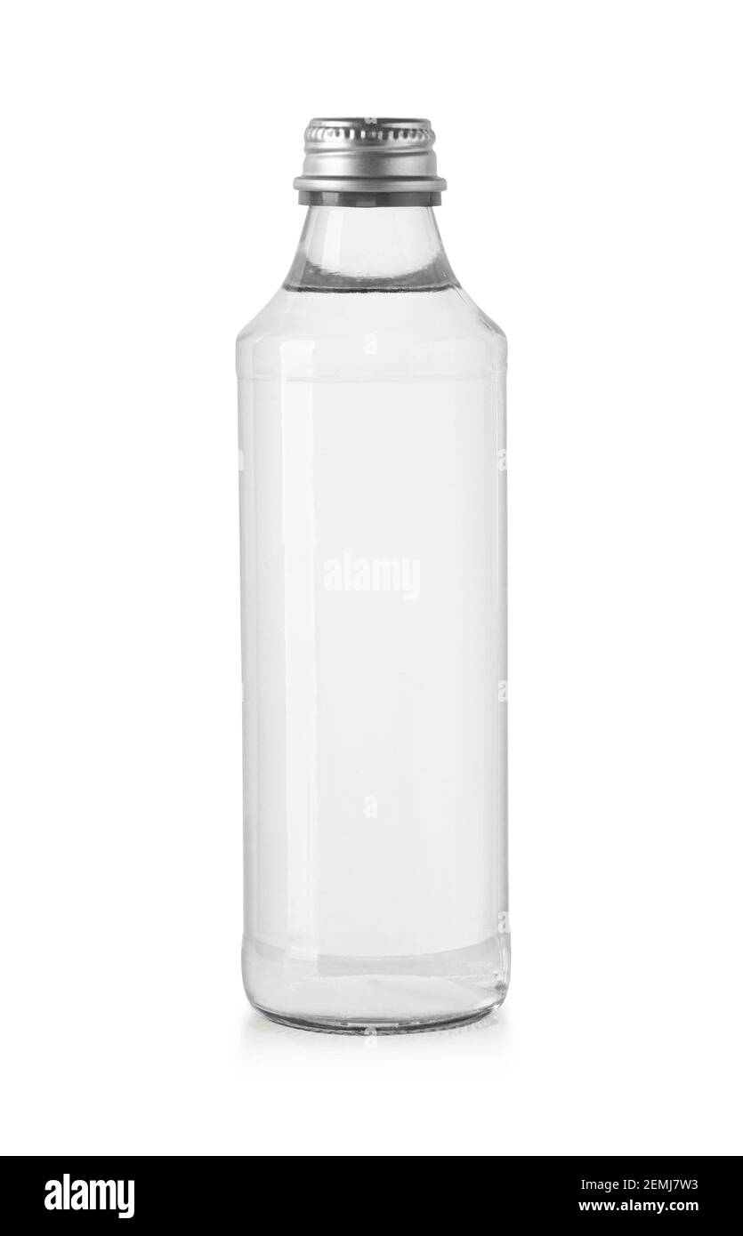 glass bottle isolated on white background with clipping path Stock Photo - Alamy