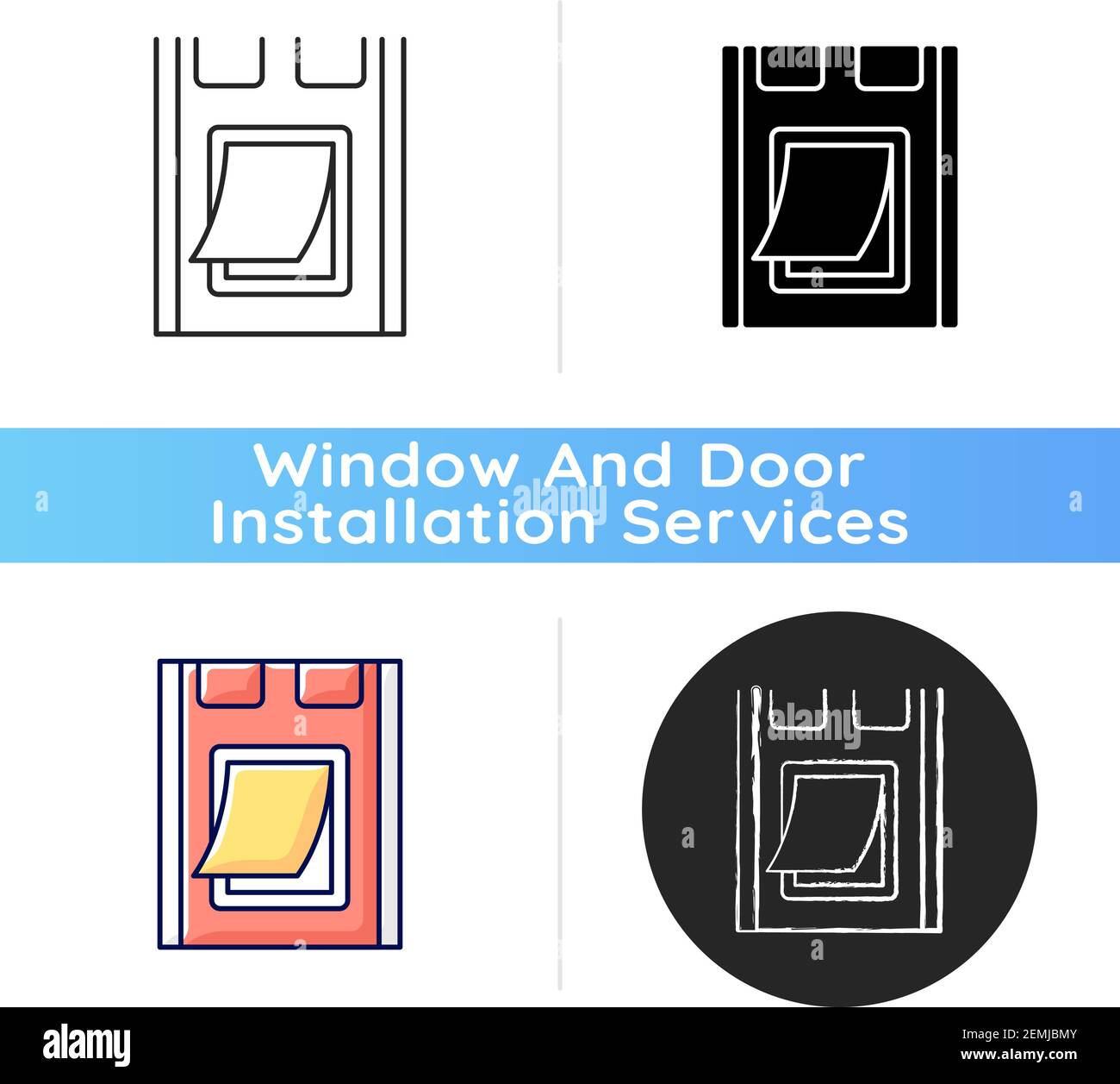 Pet doors icon Stock Vector Image & Art - Alamy