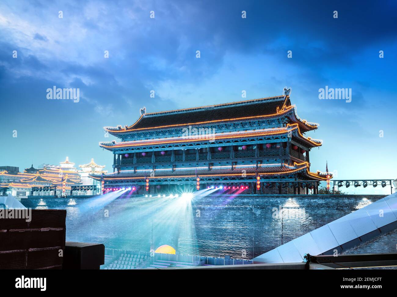 Ming dynasty city wall gate hi-res stock photography and images - Alamy