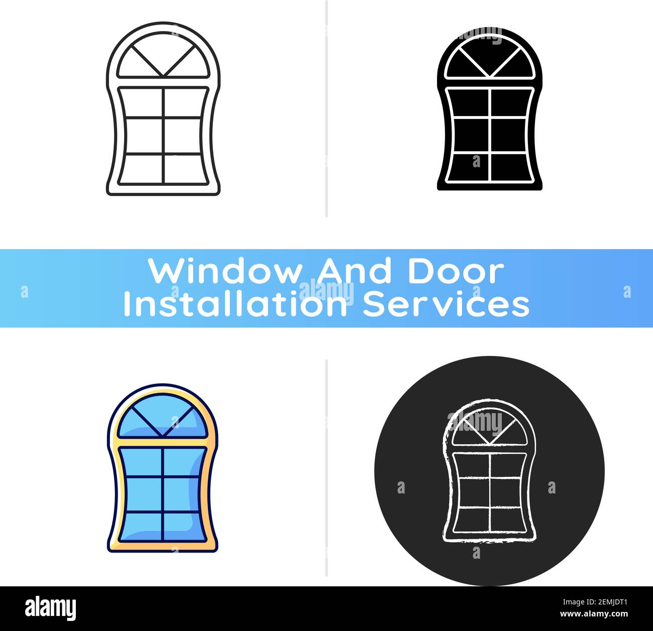 Custom windows icon Stock Vector Image & Art - Alamy