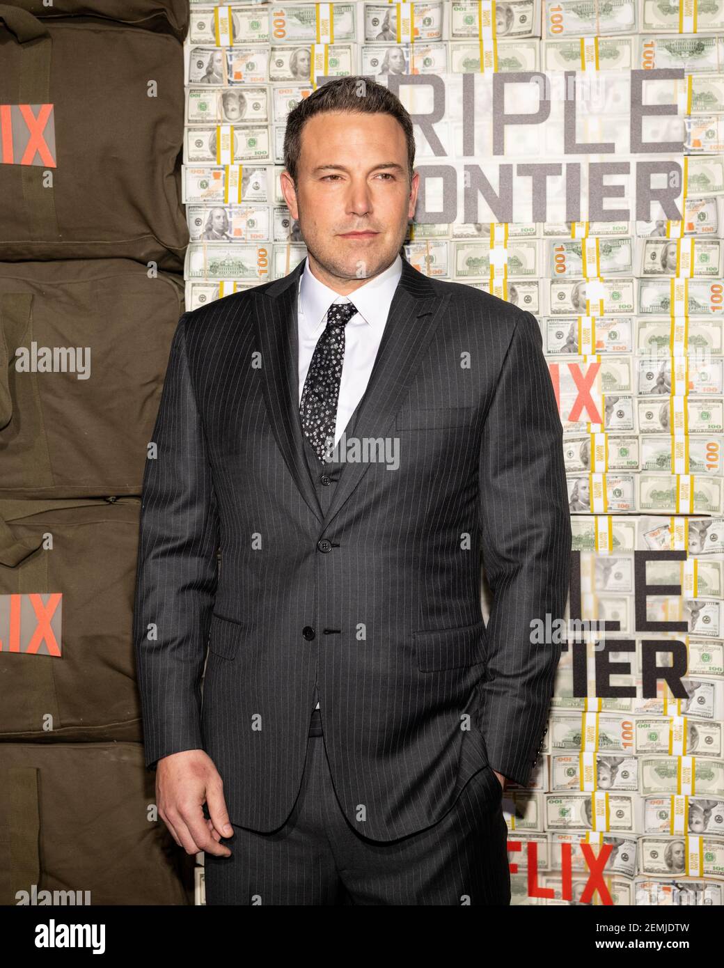 Ben Affleck at the premiere of the movie Triple Frontier held at Jazz ...