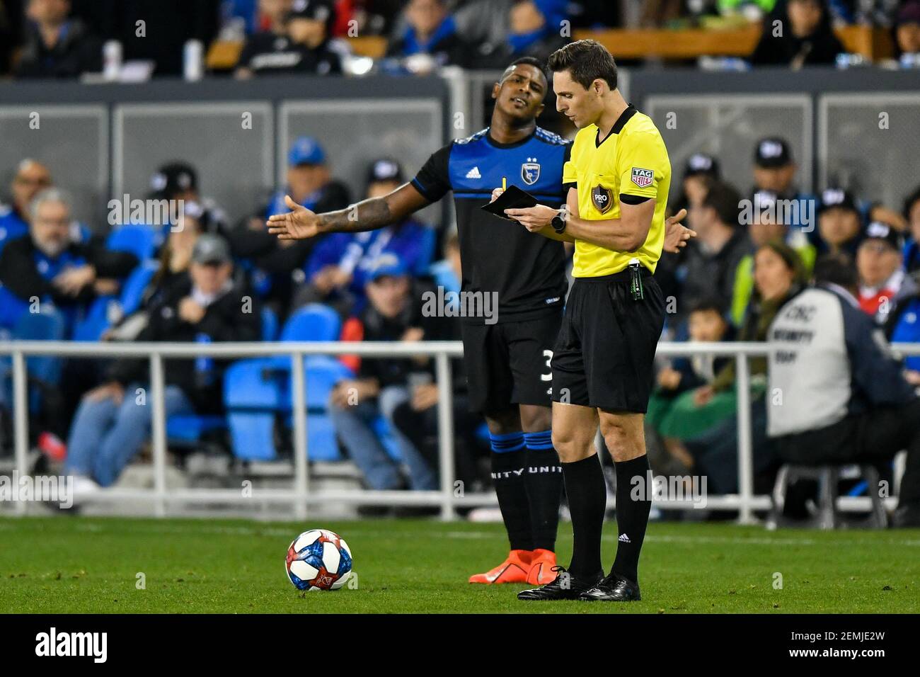March 2, 2019: San Jose Earthquakes defender Harold Cummings (31) is ...