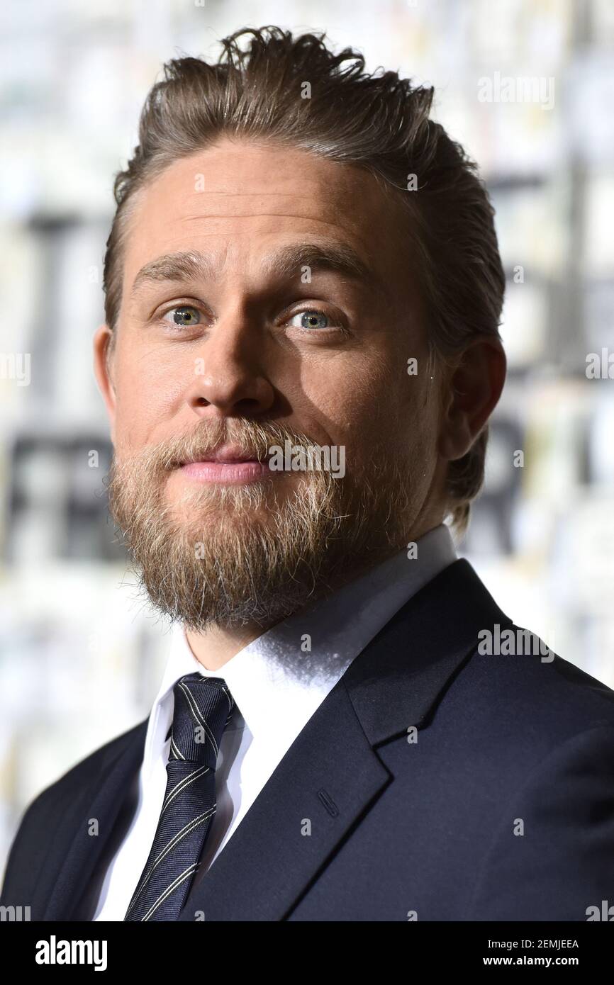 Actor Charlie Hunnam attends the "Triple Frontier" World Premiere at ...