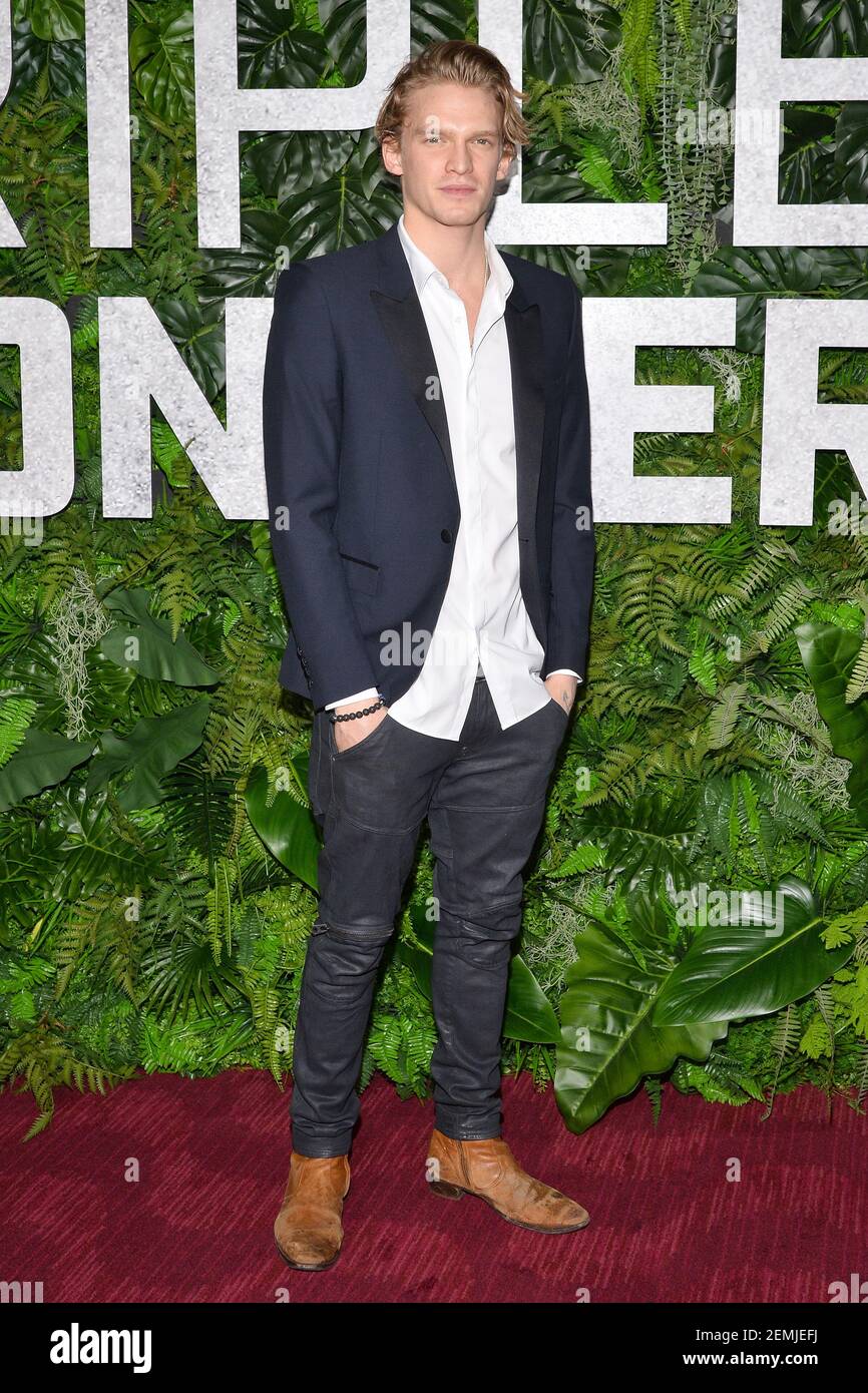 Singer Codie Simpson attends the "Triple Frontier" World Premiere at ...