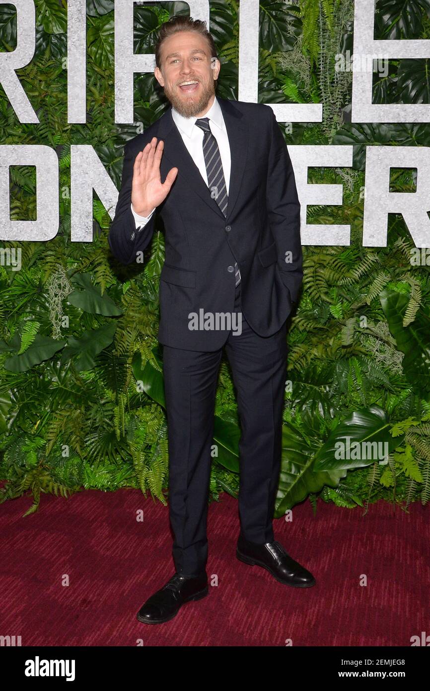 Actor Charlie Hunnam attends the "Triple Frontier" World Premiere at ...