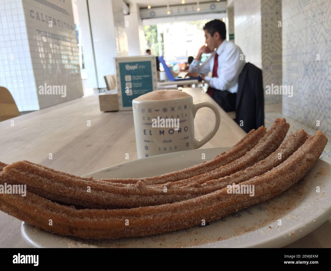 At El Moro churros, Mexican street food gets the glam treatment. (Photo ...