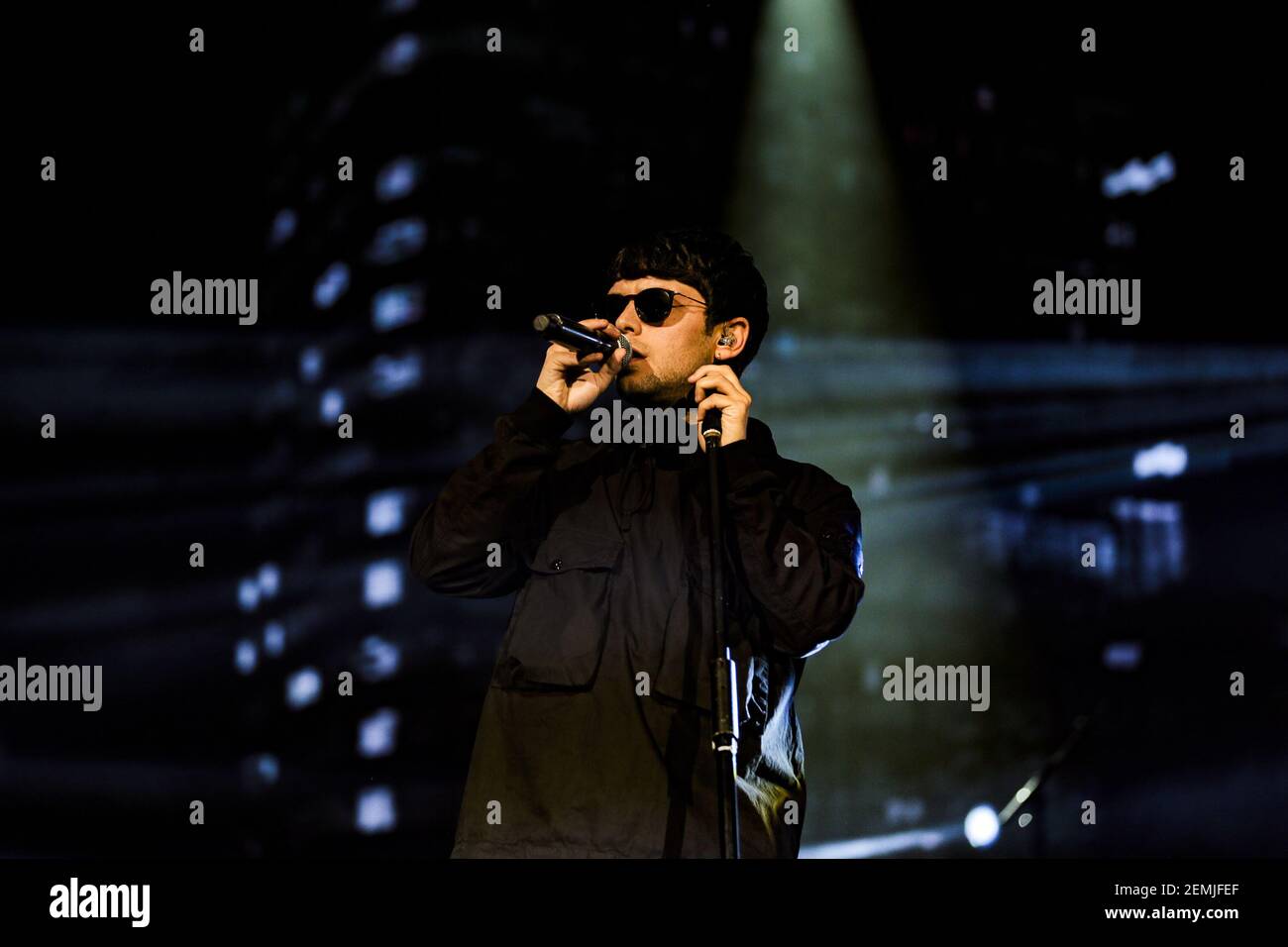 Flavio Bruno Pardini better known as Gazzelle in concert at the ...
