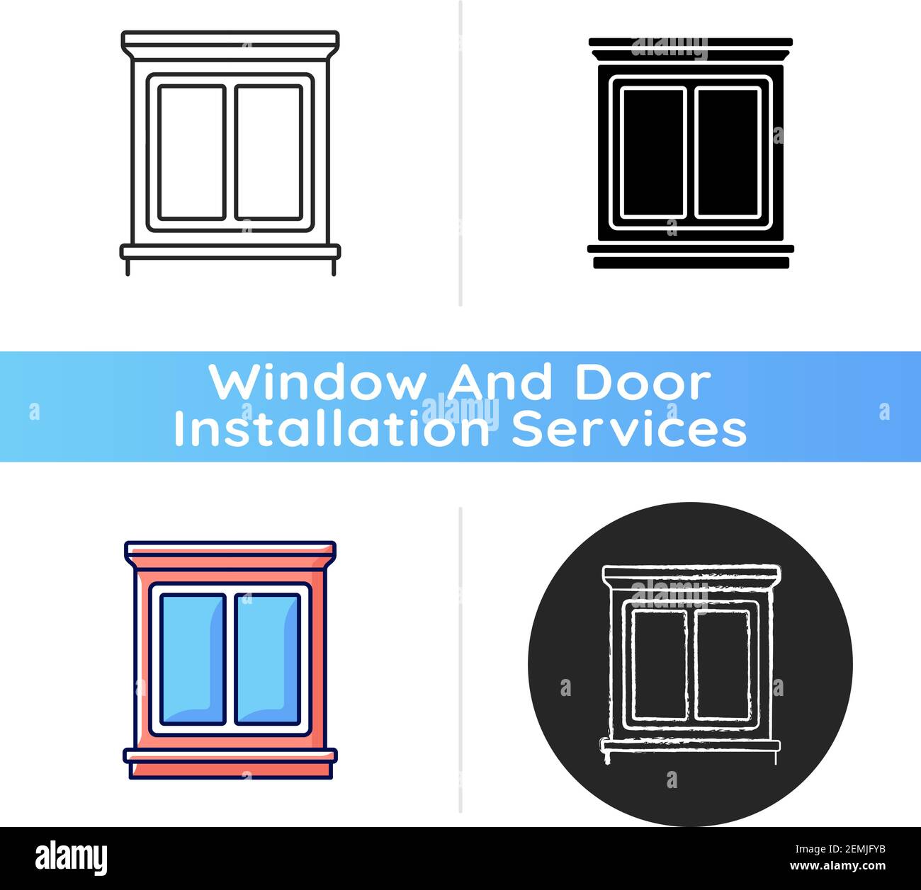 Window interior trim icon Stock Vector Image & Art - Alamy