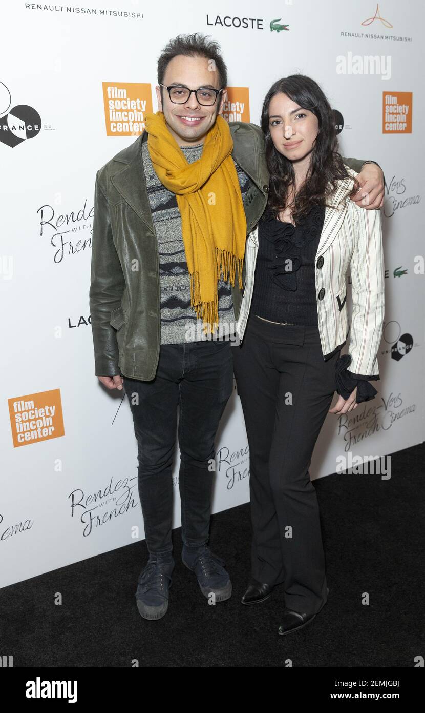 Director Nathan Silver and Nicole Fuentes attend Opening Night of ...