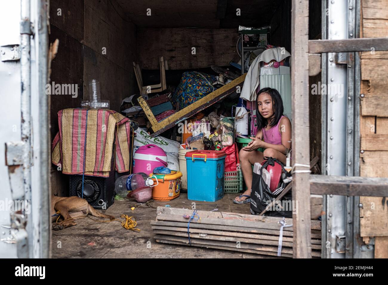 Tondo, slum, Manila, Philippines, bidonville Stock Photo - Alamy