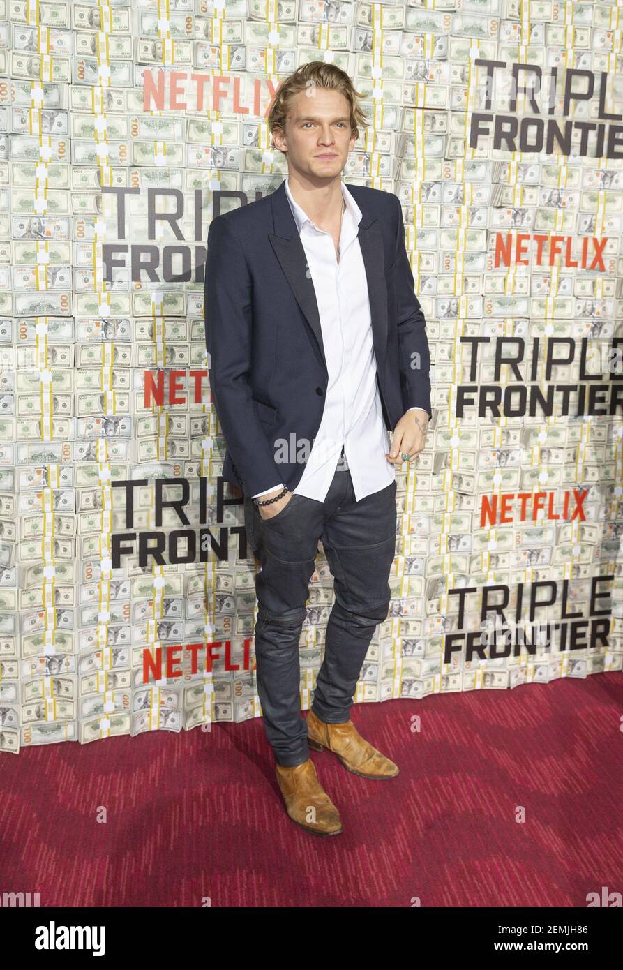 Cody Simpson attends Netflix Triple Frontier World Premiere at Jazz at ...