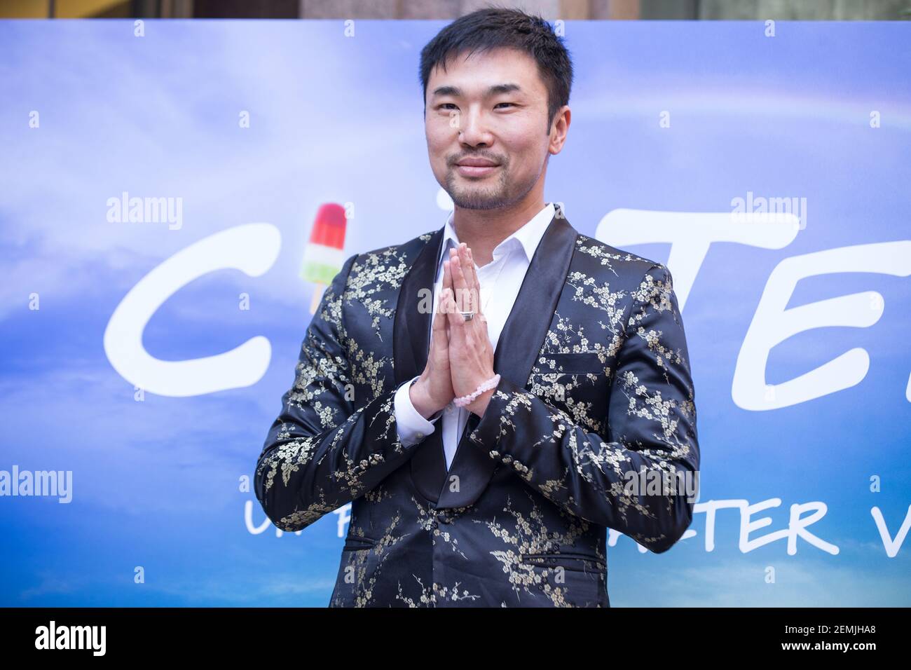 Chinese actor Shi Yang Shi during the photocall of the Italian film "C ...