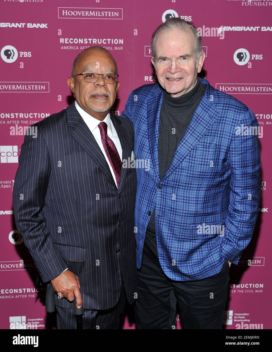 L-R: Dr. Henry Louis Gates Jr. and former Wall Street Journal editor ...