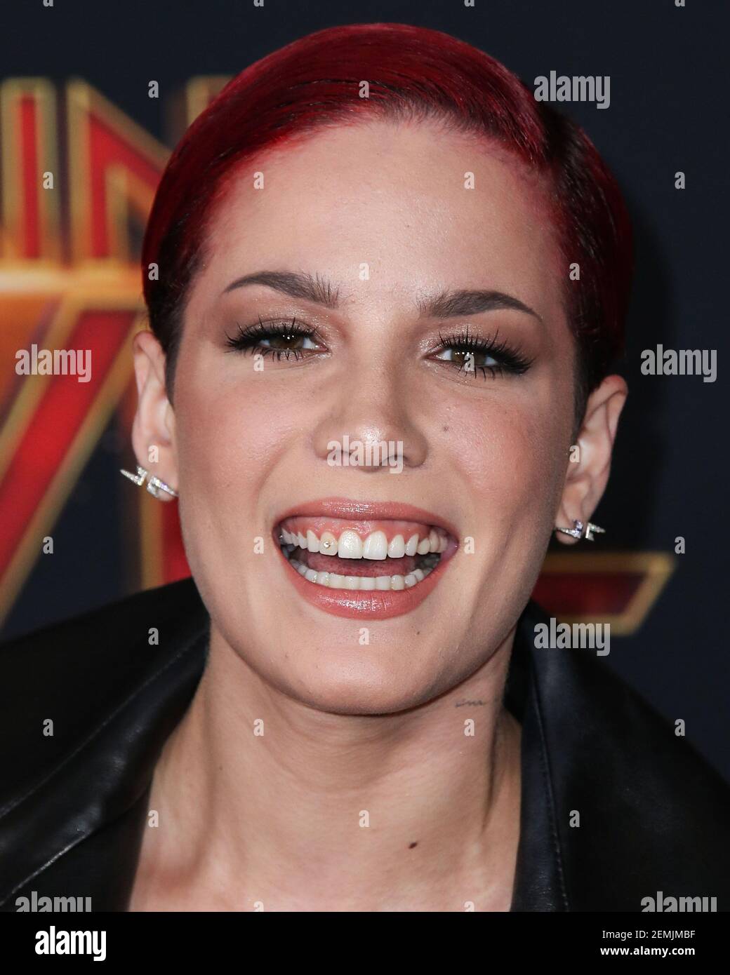 HOLLYWOOD, LOS ANGELES, CA, USA - MARCH 04: Singer Halsey (Ashley ...