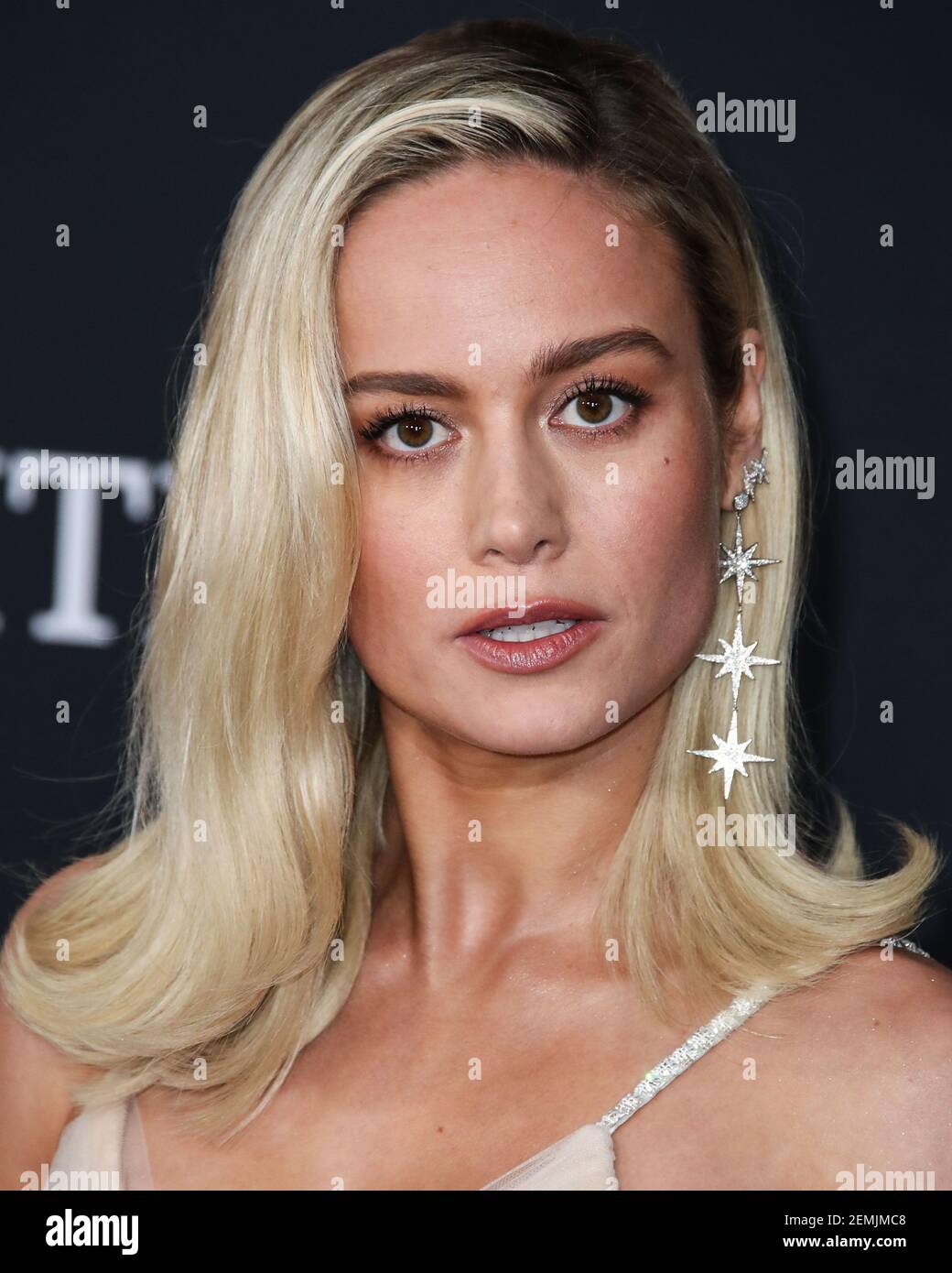 HOLLYWOOD, LOS ANGELES, CA, USA - MARCH 04: Actress Brie Larson wearing ...