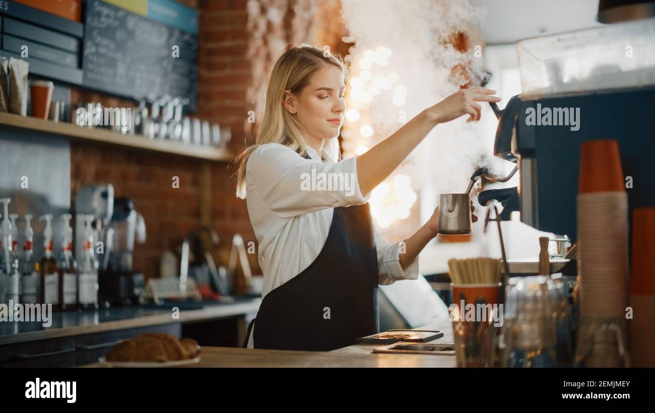 Bar employee hi-res stock photography and images - Alamy