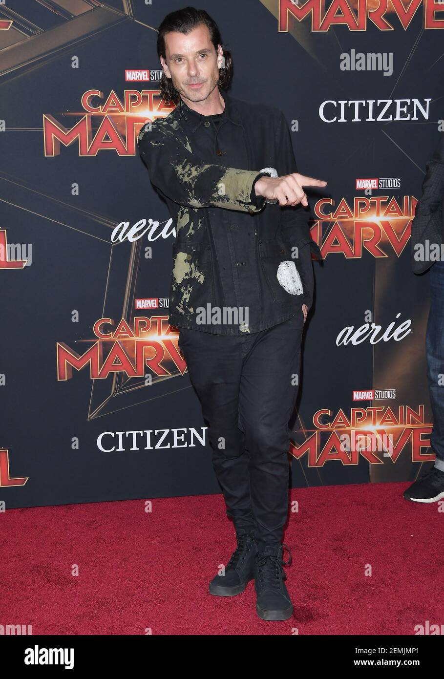 Gavin Rossdale arrives at the Marvel Studios "Captain Marvel" Los ...